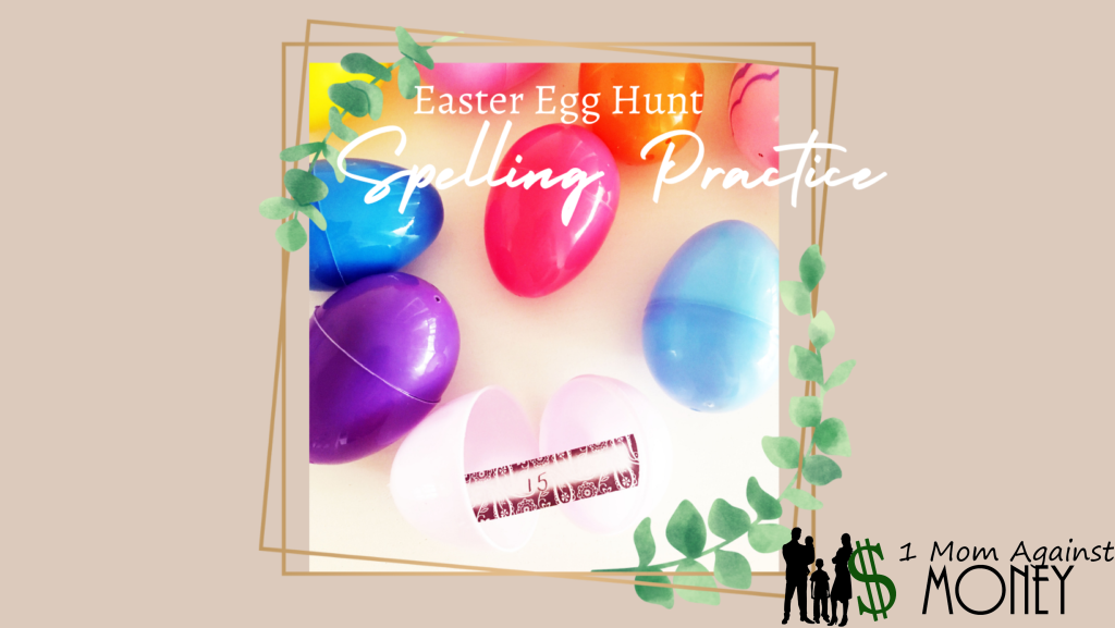 Easter Egg Hunt Spelling Word Practice