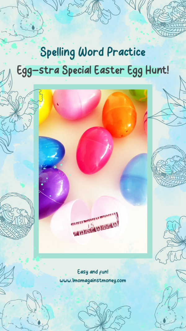 Easter Egg Hunt Spelling Word Practice