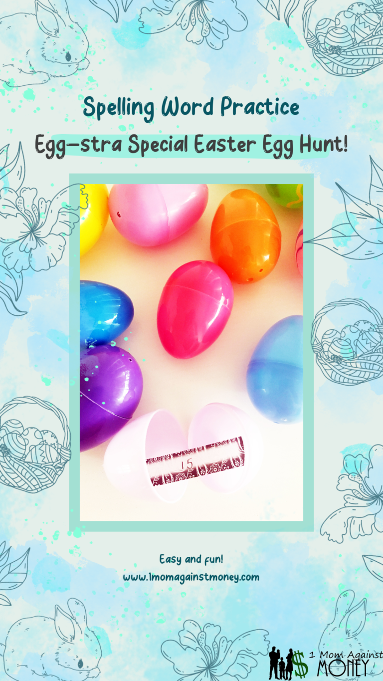 Easter Egg Hunt Spelling Word Practice