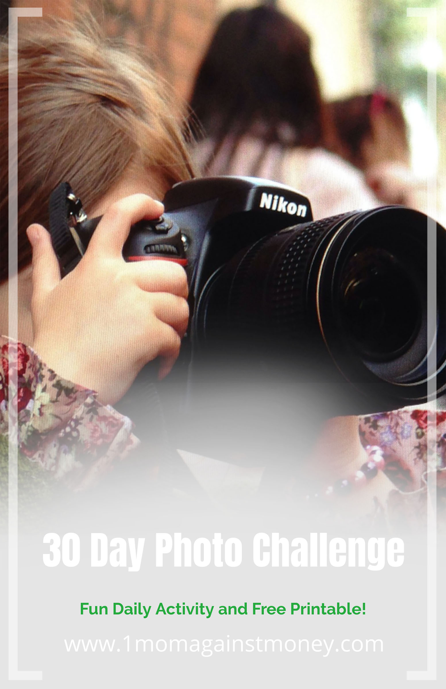 30 Day Photo Challenge With Free Stickers to Print!