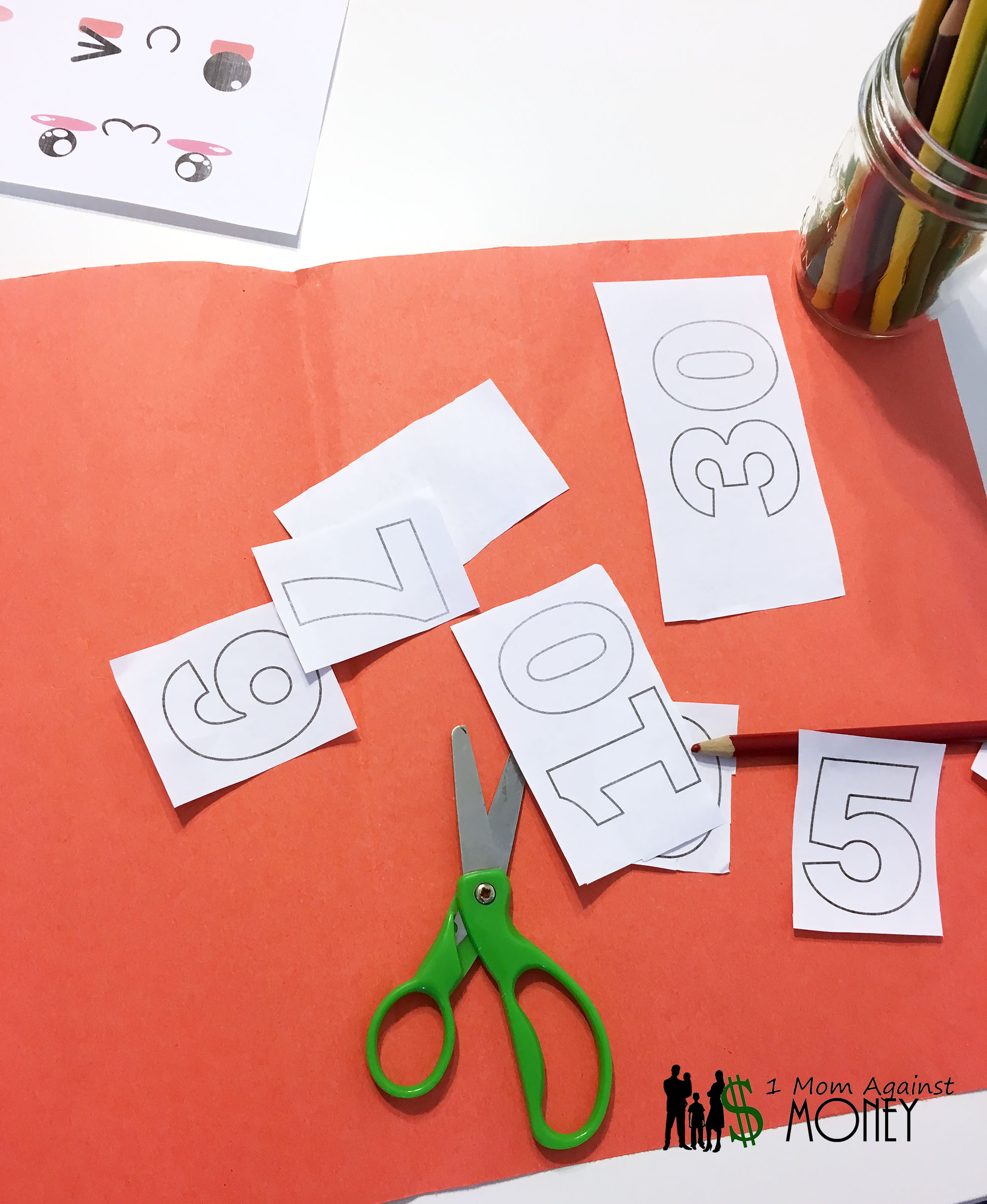 Multiplication and Division Fact Families Art and Math Activity