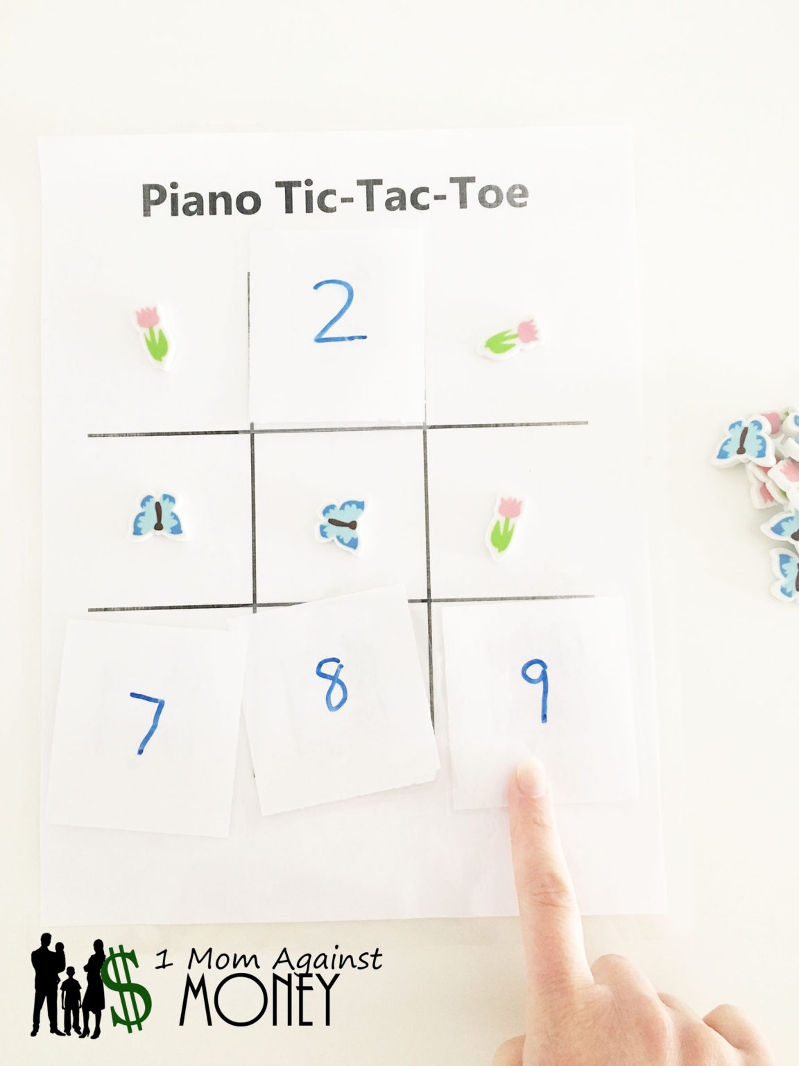 Piano Tic-Tac-Toe Game