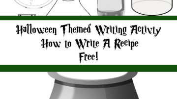 Witches Brew: Halloween Recipe Writing Activity