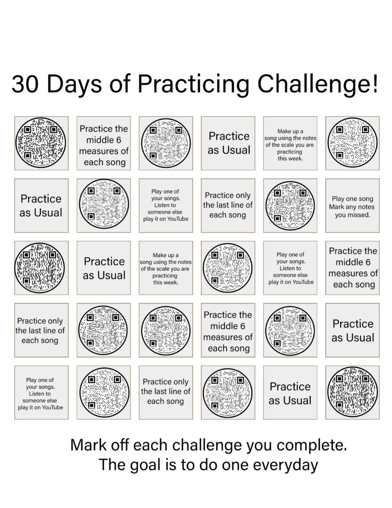 30 Days of Practice Challenge