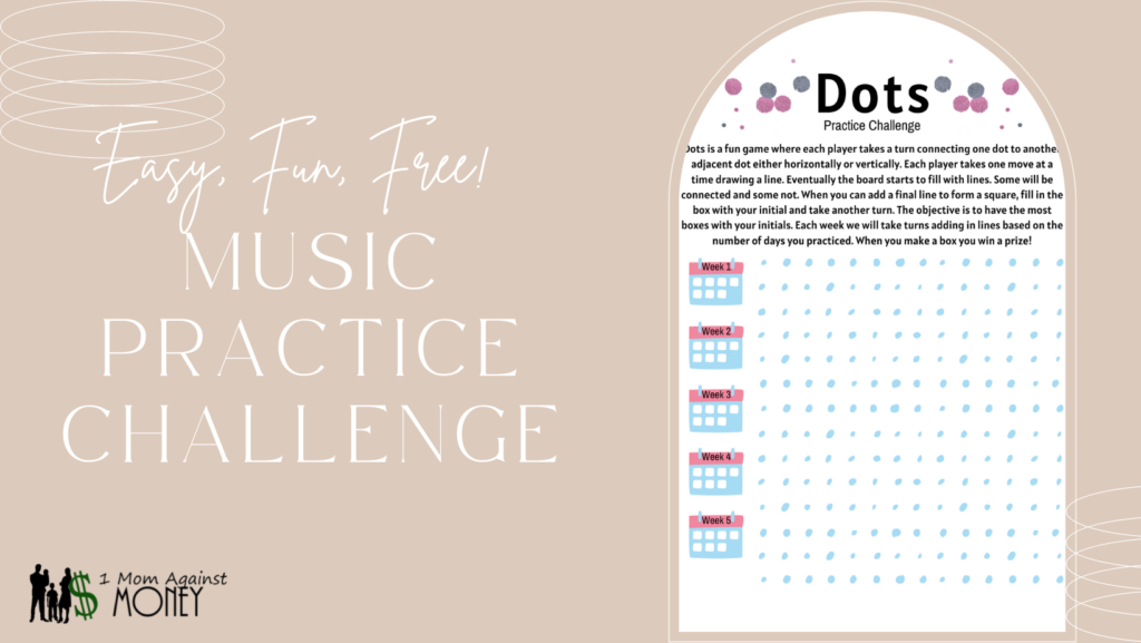 Dots Piano Practice Challenge Music Teacher Resource