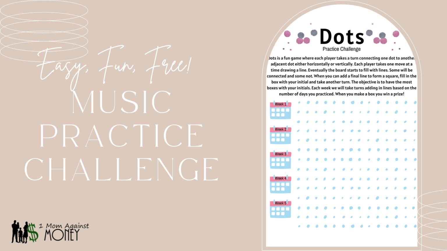 Dots Piano Practice Challenge Music Teacher Resource