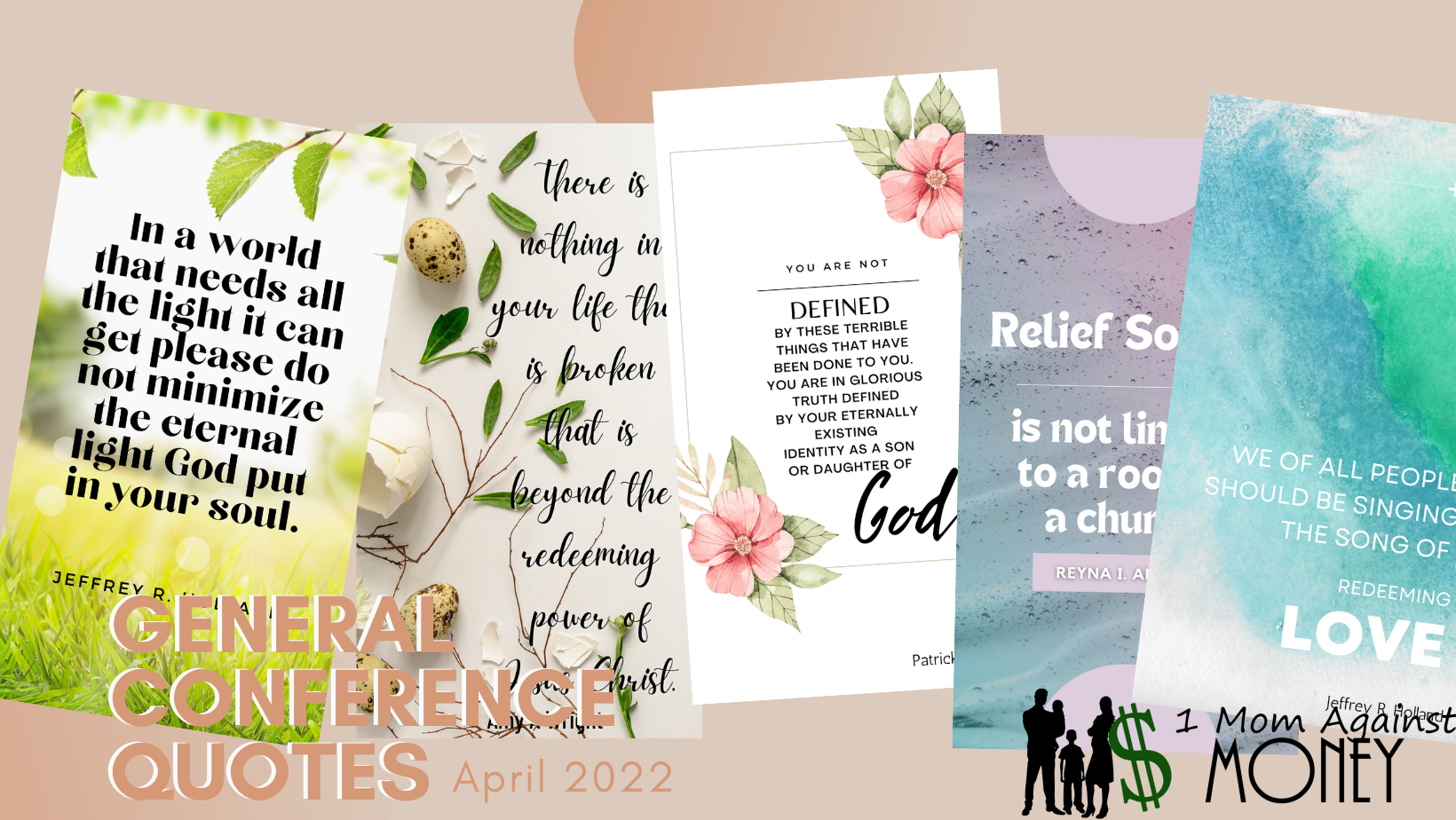 LDS General Conference Quote Posters April 2022-Perfect for Phone ...