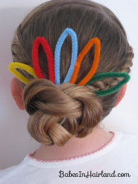 Crazy Hair Day Ideas Using Pipe Cleaners